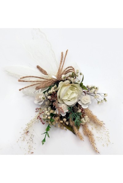 LORA DAVET Tepsi ÇIÇEĞI BEYAZ 53697