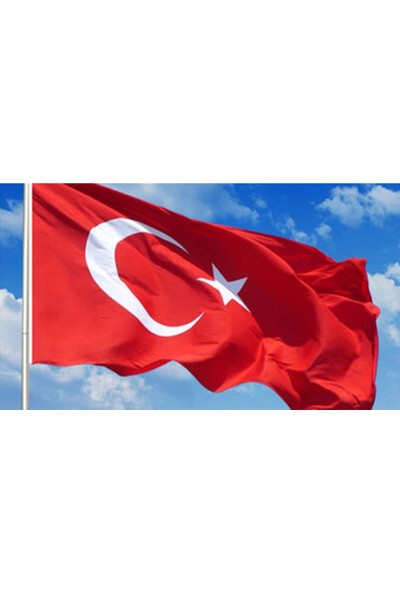 Fors Bayrak Türk Bayrağı Alpaka Bez Kumaş 120 x 180 cm