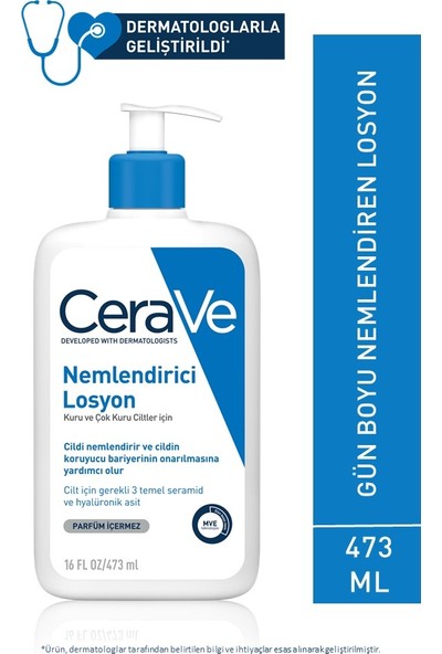 Cerave Kuru Ciltler İçin Hyalüronik Asit İçerikli Nemlendirici Losyon 473 ml Cerave Kuru Ciltler İçin Hyalüronik Asit İçerikli Nemlendirici Losyon 473 ml