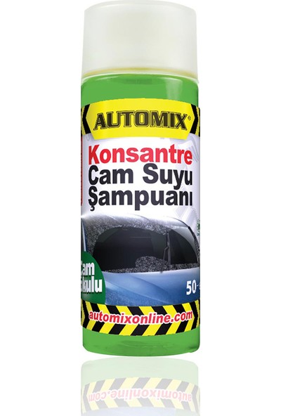 Automix 50 ml Cam Suyu Şampuanı Çam