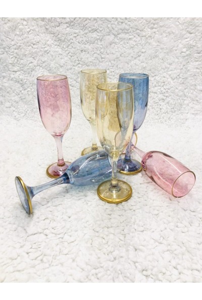 Paşabahçe Bistro Renkli Kahve Yanı Su Bardağı Kadeh 6 Kişilik Paşabahçe Bistro Renkli Kahve Yanı Su Bardağı Kadeh 6 Kişilik