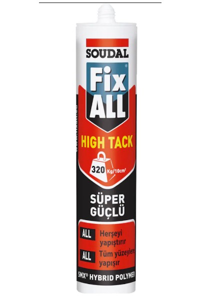 Soudal Fix All Korniş Yapıştırıcı Montaj Silikonu Gri 290 ml Soudal Fix All Korniş Yapıştırıcı Montaj Silikonu Gri 290 ml