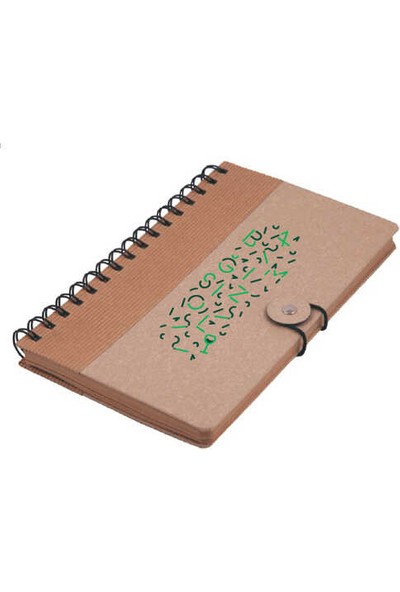 Yeşilay Temalı Geri Dönüşümlü Defter - Bağımsız Ol