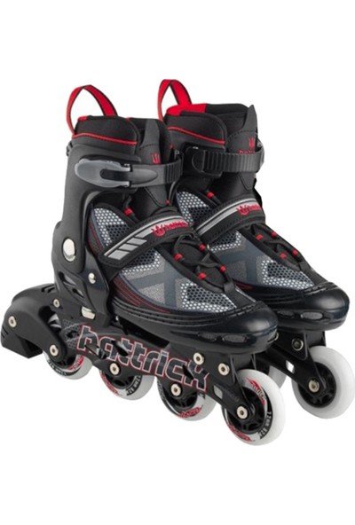 Hattrick Pt 480 Kırmızı Paten Seti M 34-37