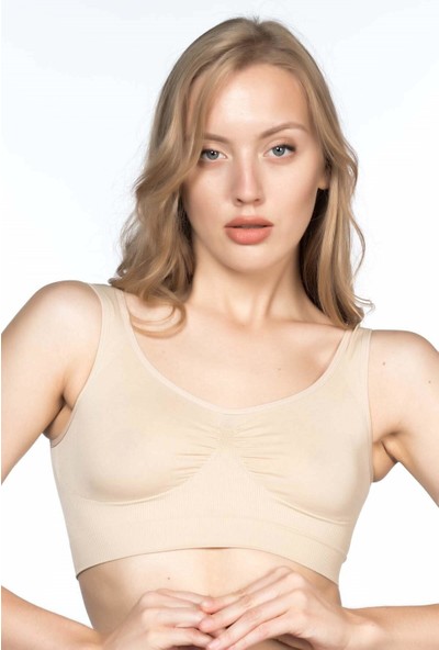 Emay Dikişsiz Kalın Askı Büstiyer 4005