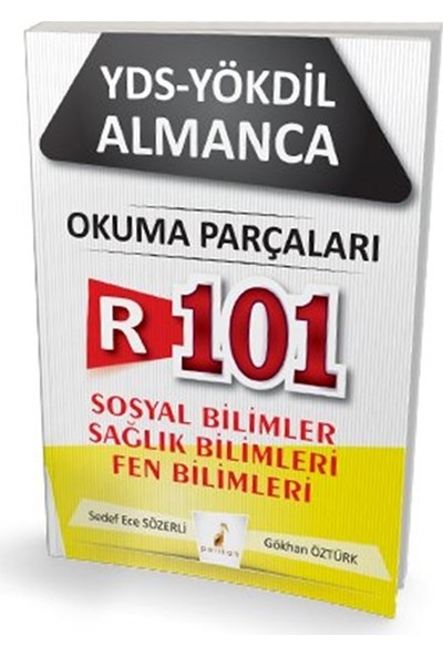 Pelikan Yayınları YDS Yökdil Almanca R101 Okuma Parçaları Pelikan Yayınları YDS Yökdil Almanca R101 Okuma Parçaları