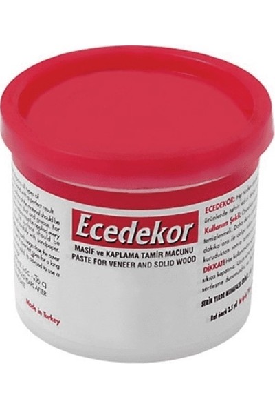 Ece Dekor Ahşap Masif ve Kaplama Dolgu ve Tamir Macunu Meşe Rengi 200 Gr. Ece Dekor Ahşap Masif ve Kaplama Dolgu ve Tamir Macunu Meşe Rengi 200 Gr.