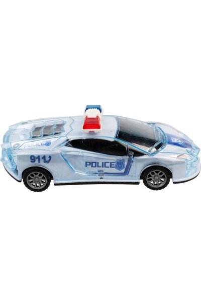 Can Oyuncak Sürtmeli Pilli Polis Arabası