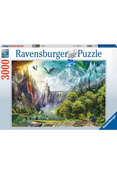 Ravensburger 3000 Parça Puzzle Reign Of Dragons 64622 Ravensburger 3000 Parça Puzzle Reign Of Dragons 64622