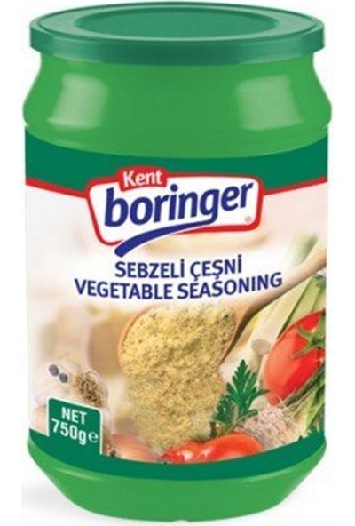 Kent Boringer Sebzeli Çeşni 750 gr Kent Boringer Sebzeli Çeşni 750 gr