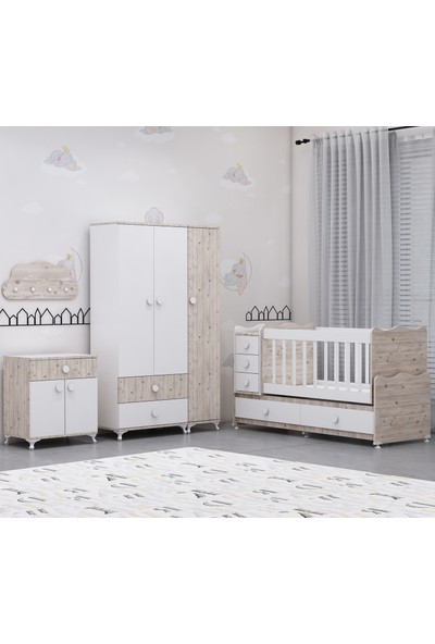 Garaj Home Melina Damla Bebek Odası Takımı