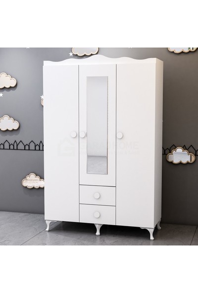 Garaj Home 3 Kapaklı Dolap