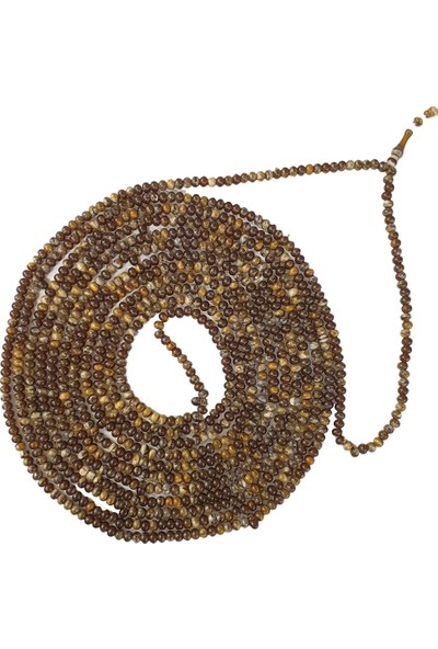 Çağrı 1000'lik 10 mm Zikir Tesbihi Koyu Kahve Renk