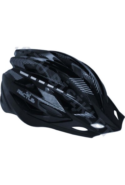 OEM Bisiklet Kaskı Yetişkin - Vizörlü - Kutulu] Siyah