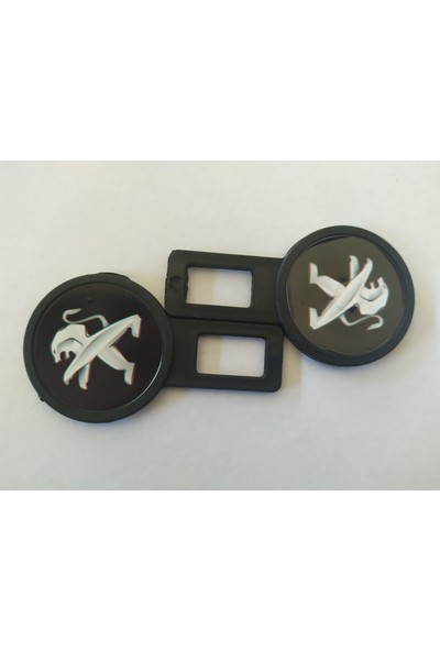 Boğaziçi Peugeot Yazılı Sahte Oto Emniyet Kemer Klipsi