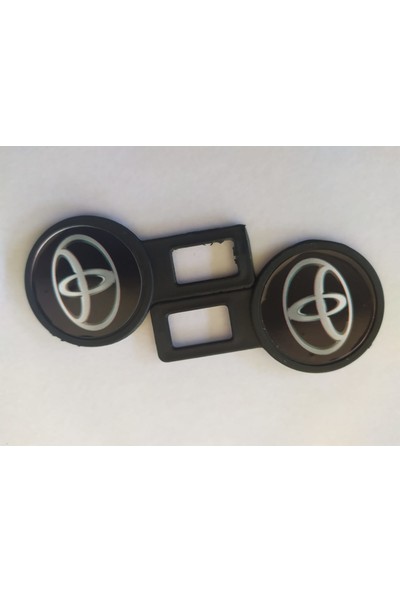 Boğaziçi Toyota Yazılı Sahte Oto Emniyet Kemer Klipsi