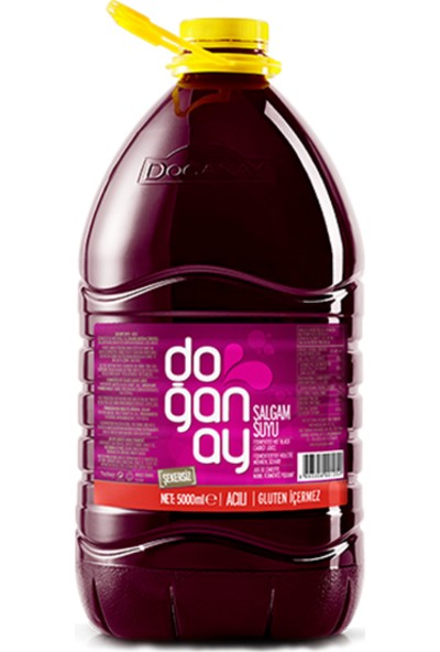 Doğanay Acılı Şalgam Suyu 5 Lt Doğanay Acılı Şalgam Suyu 5 Lt