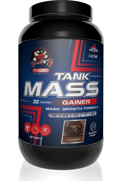 Protouch Nutrition The Tank Mass Gainer 1500 gr 30 Servis Protouch Nutrition The Tank Mass Gainer 1500 gr 30 Servis