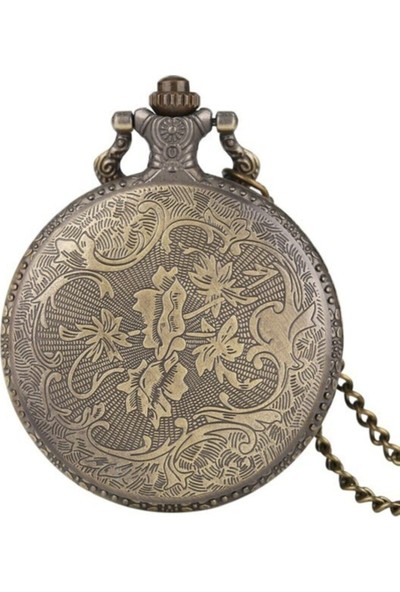 Ilkayconseptmoda Klasik Köstekli Cep Saati