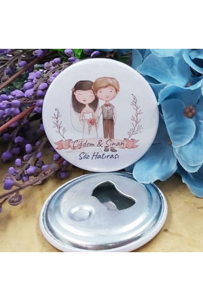 30 Adet Gelin Damatlı Açacak Magnet Söz Nişan Nikah Si Nikah Şekeri Metal 6 cm 30 Adet Gelin Damatlı Açacak Magnet Söz Nişan Nikah Si Nikah Şekeri Metal 6 cm