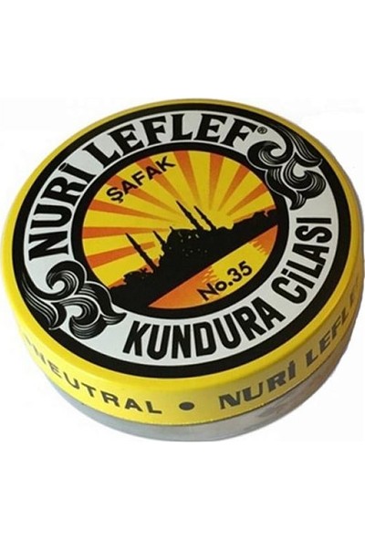 Nuri Leflef Kundura Ayakkabı Cilası No: 35 Renksiz 95 Ml. Nuri Leflef Kundura Ayakkabı Cilası No: 35 Renksiz 95 Ml.