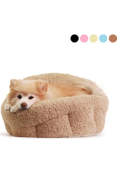 Gökcan Home Bej Yumuşak Dokulu Kedi ve Köpek Yatağı (50X50X32CM) Gökcan Home Bej Yumuşak Dokulu Kedi ve Köpek Yatağı (50X50X32CM)