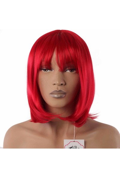 Aytuğ Peruk SS133 / Red Isıya Dayanıklı Sentetik Peruk Kırmızı Aytuğ Peruk SS133 / Red Isıya Dayanıklı Sentetik Peruk Kırmızı