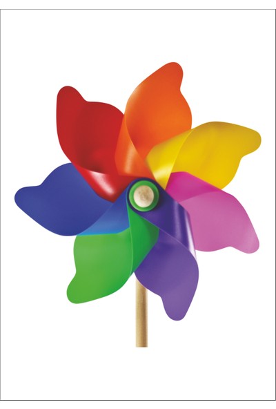 Kardeşler Oyuncak Rüzgar Gülü Çap: 35 cm