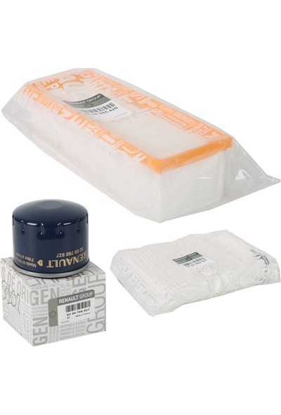 Mais Dacia Duster 1.5 Dcı Filtre Bakım Seti ( Hava Filtresi - Yağ Filtresi - Polen Filtresi ) Mais Dacia Duster 1.5 Dcı Filtre Bakım Seti ( Hava Filtresi - Yağ Filtresi - Polen Filtresi )