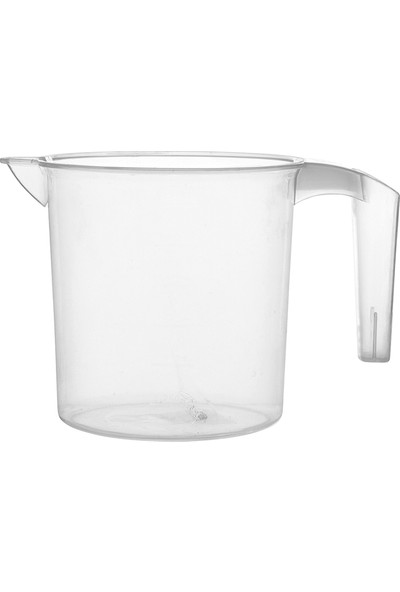 Zambak Plastik Şeffaf Maşrapa