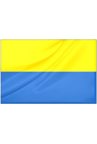Rekbay Ukrayna Ülke Bayrağı Parlak Kumaş 100 x 150 cm