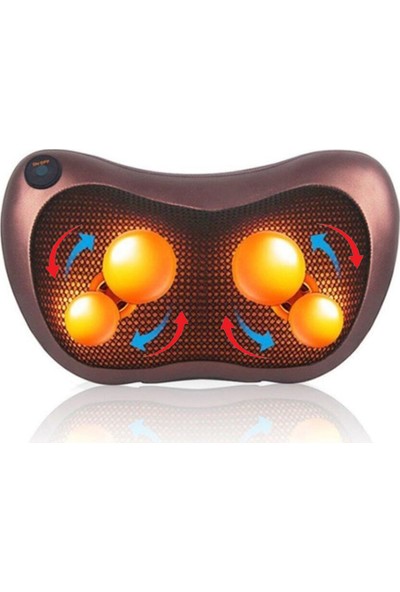 Unaan Çift Yönlü Dönebilen Isıtmalı Masaj Yastığı Ayak Bel Boyun Sırt Vücut Omuz Masaj Aleti Unaan Çift Yönlü Dönebilen Isıtmalı Masaj Yastığı Ayak Bel Boyun Sırt Vücut Omuz Masaj Aleti
