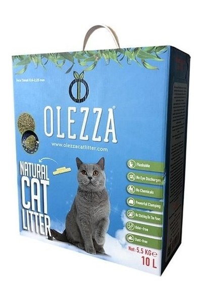 Pet Garden Olezza Mısır Granülü Kedi Kumu 10L (5,5 Kg) Pet Garden Olezza Mısır Granülü Kedi Kumu 10L (5,5 Kg)