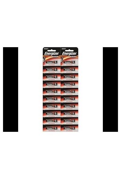 Energızer Kar.aaa Kalem Pil 20Lİ Energızer Kar.aaa Kalem Pil 20Lİ