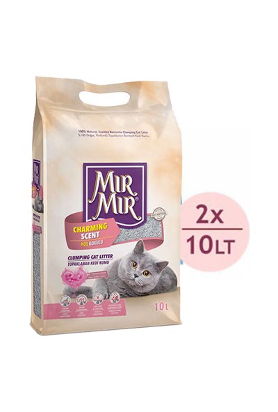 Mırmır Bentonit Kedi Kumu 2 x 10 Lt
