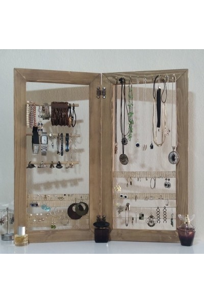 Öznill Tasarim Atölyesi Dıdymo Katlanır Masa Üstü Takı ve Bujiteri Panosu