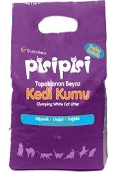 Eczacıbaşı Pisipisi Kalın Taneli Doğal Kedi Kumu 10 kg (12 Lt) Eczacıbaşı Pisipisi Kalın Taneli Doğal Kedi Kumu 10 kg (12 Lt)