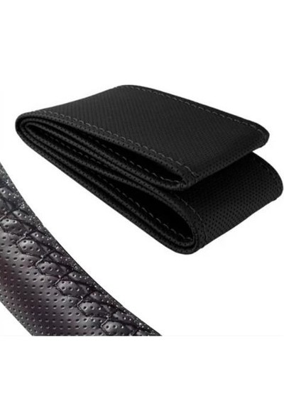 Venüs Tuning Deri Dikme Direksiyon Kılıfı Sarmalı Dikmeli Siyah Dikişli Venüs Tuning Deri Dikme Direksiyon Kılıfı Sarmalı Dikmeli Siyah Dikişli