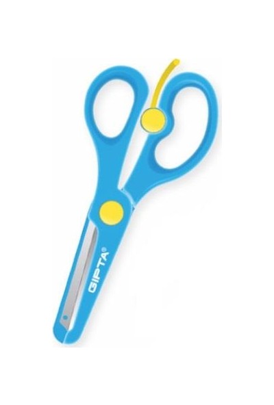 Gıpta Kids Küt Uçlu Korumalı Çocuk Makası K702 Mavi