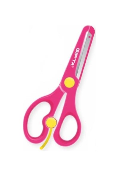 Gıpta Kids Küt Uçlu Korumalı Çocuk Makası K702 Pembe