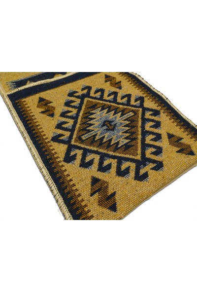 Başaran Tekstil Antik Kilimden Motosiklet Heybesi 2 Gözlü Kilim Çanta