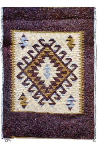 Başaran Tekstil Antik Kilimden Motosiklet Heybesi 2 Gözlü Kilim Çanta