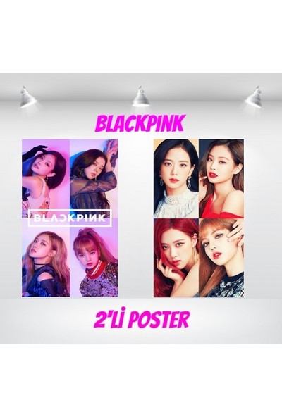 Fbn Store Blackpink Poster 2'li Özel Tasarım