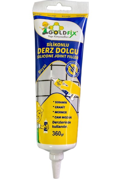Goldfix Silikonlu Derz Dolgu 360 gr Goldfix Silikonlu Derz Dolgu 360 gr