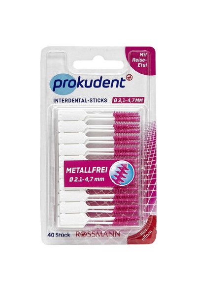 Prokudent Metal Içermeyen Interdental Arayüz Fırçaları 40 Adet - 2,1-4,7 mm Prokudent Metal Içermeyen Interdental Arayüz Fırçaları 40 Adet - 2,1-4,7 mm