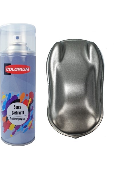 Colorium Plasti Dip 400 ml Sökülebilir Kauçuk Gun Metal Sprey Boya Plastidip Colorium Plasti Dip 400 ml Sökülebilir Kauçuk Gun Metal Sprey Boya Plastidip