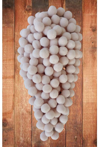 Kzn Peluş Ponpon 2cm 100 Adet