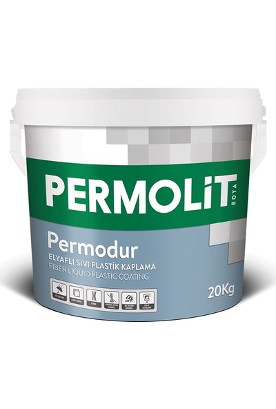 Permolit Permodur Elyaflı Sıvı Çatı Izolasyon Malzemesi 1 kg Beyaz Permolit Permodur Elyaflı Sıvı Çatı Izolasyon Malzemesi 1 kg Beyaz