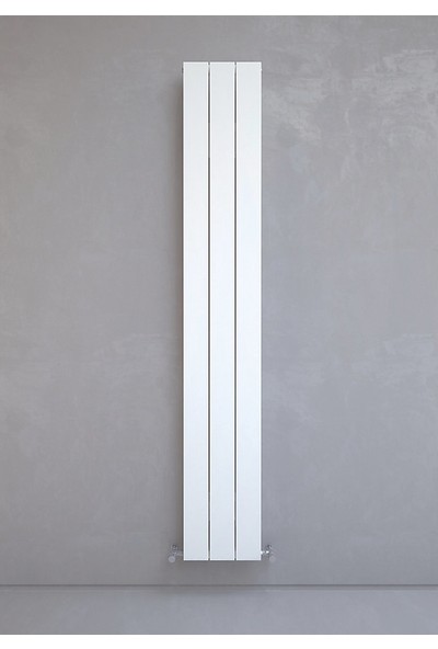 Warma Drama Dikey Alüminyum Panel Radyatör 280X1800 Dokulu Beyaz Warma Drama Dikey Alüminyum Panel Radyatör 280X1800 Dokulu Beyaz