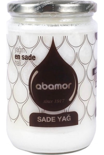 Abamor Sade Yağ 590 gr